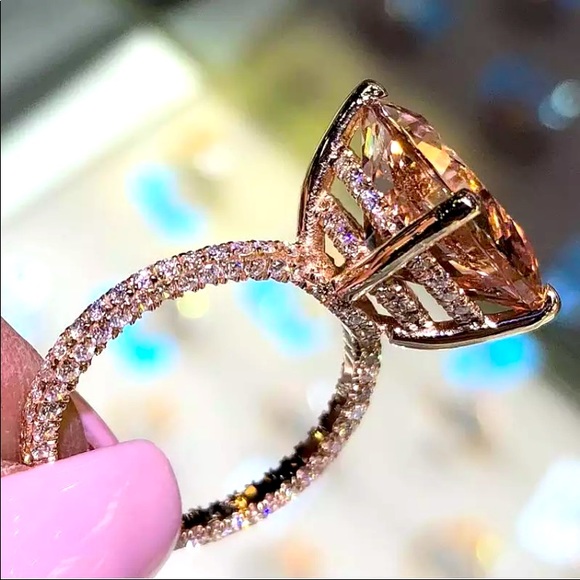 Jewelry | New Arrival Stunning Rose Gold 925 Wedding Ring | Poshmark